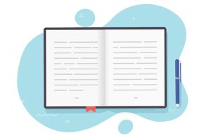 What is the standard line spacing for a book?